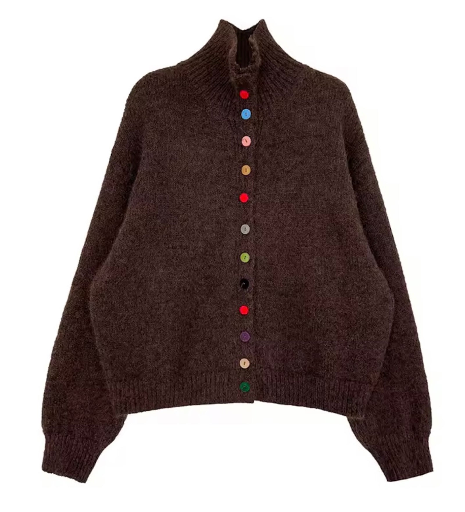 Multi-Button Knit Cardigan | Madonna & Co